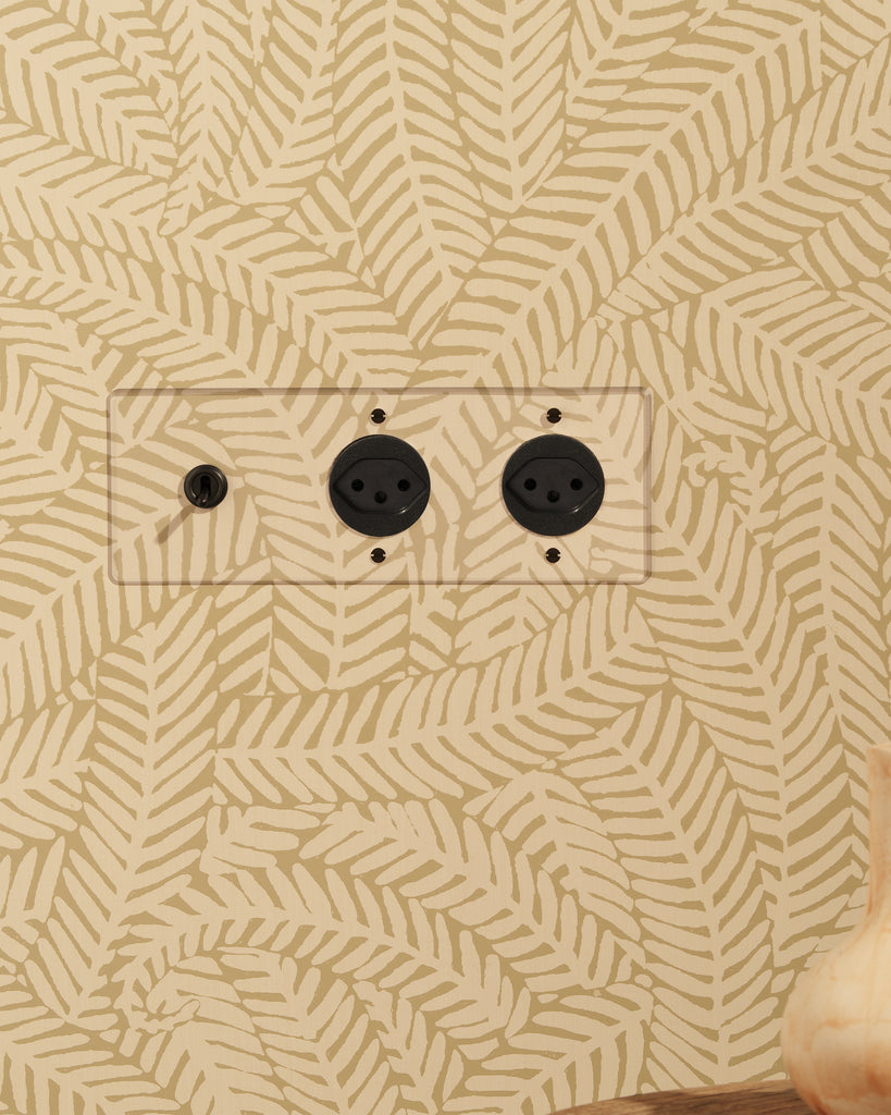 Triple Toggle & 2x Swiss Module Round Clear Bronze Black | Switches ...