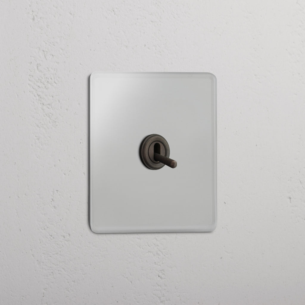 Single Intermediate Toggle Switch | Clear Bronze | Corston