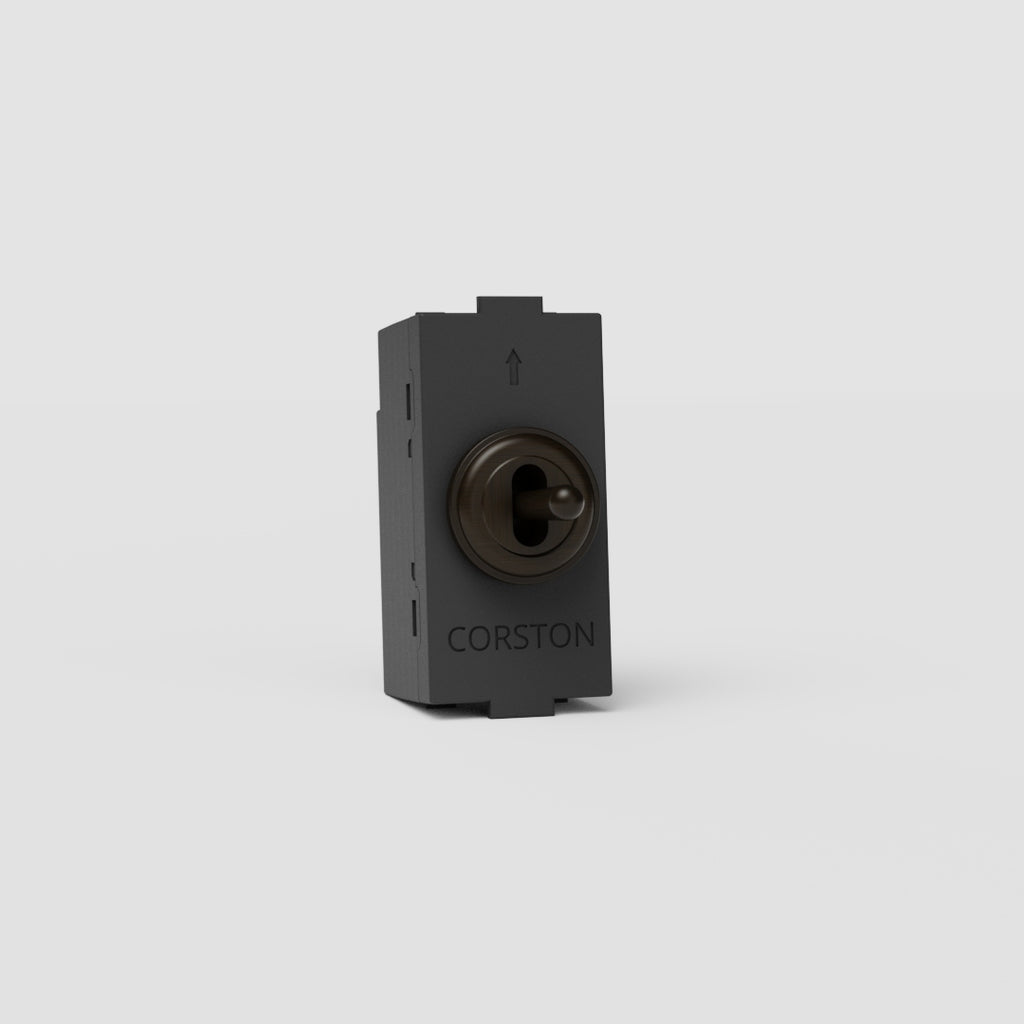 centre-retractive Toggle Switch | Bronze | Corston